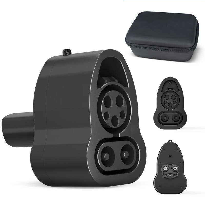 CCS1 ถึง Tesla EVSE อะแดปเตอร์ EV Fast Charger Connector สำหรับ Tesla ...