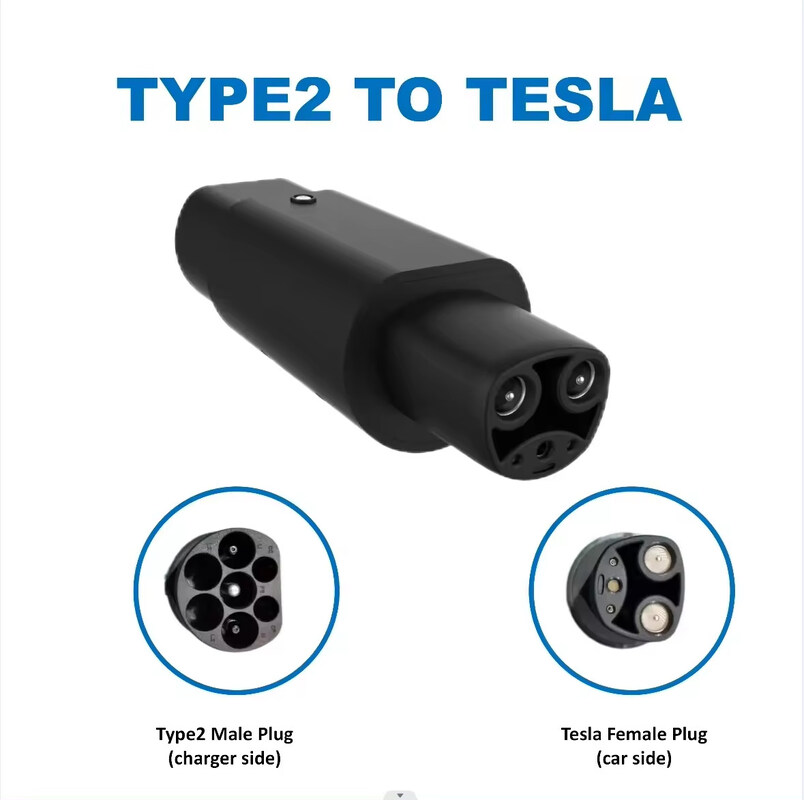 IEC 62196 EVSE Adapter 16A 32A EV Charger Connector ประเภทที่ 2 กับ ...